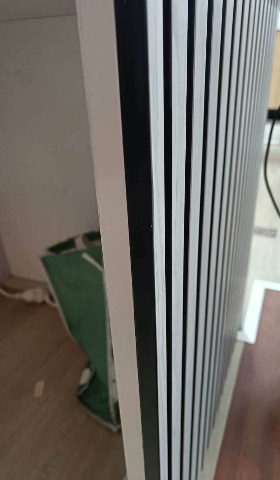 Fluted Decor Panel End Cap Trim - Wet Area Panels